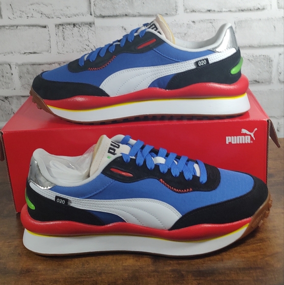 Puma | Shoes | New Puma Style Rider Play On Dazzling Blue Mens 95 New ...